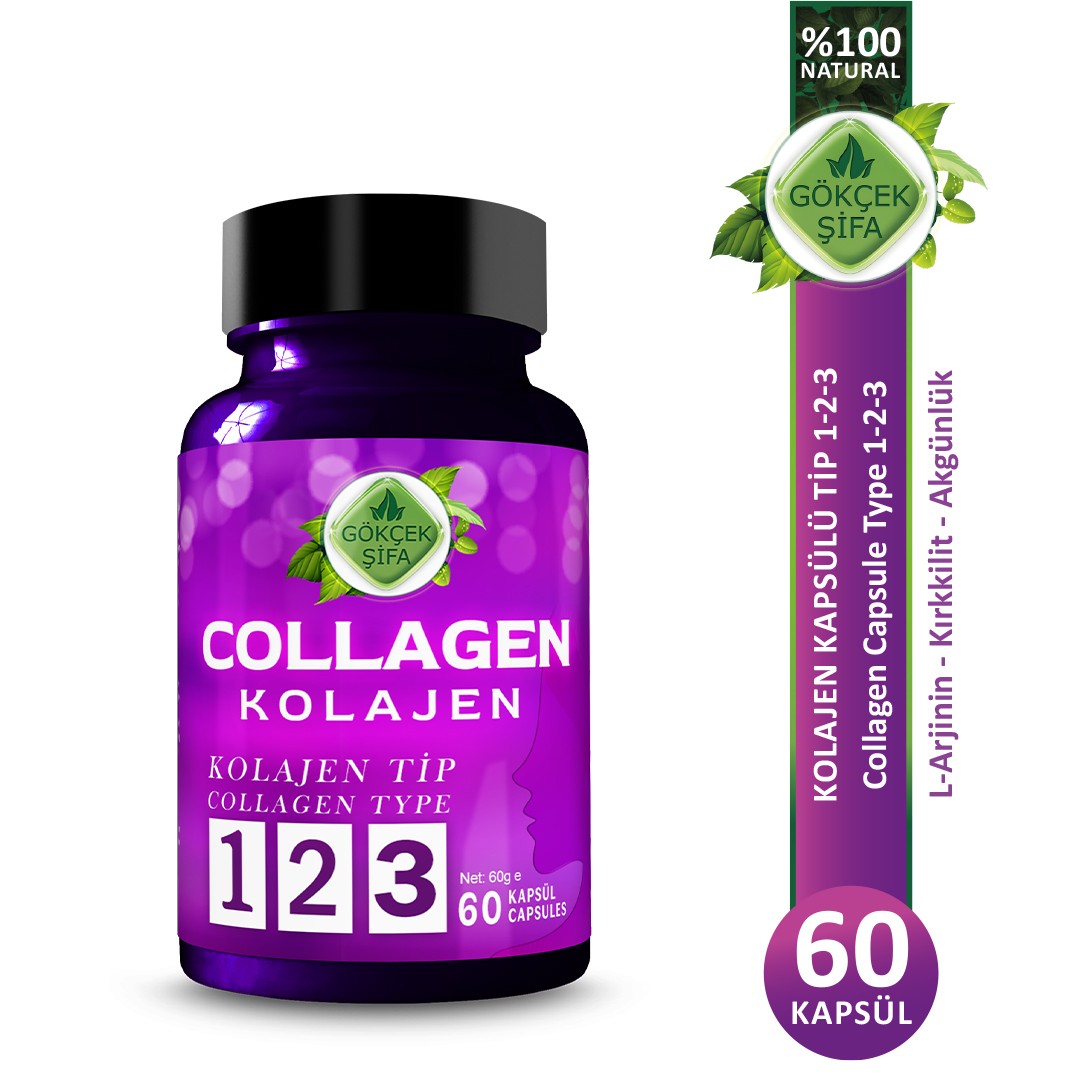 Collagen Kapsül | Gökçek Şifa Market | İbrahim Gökçek | Bitkisel Ürünler