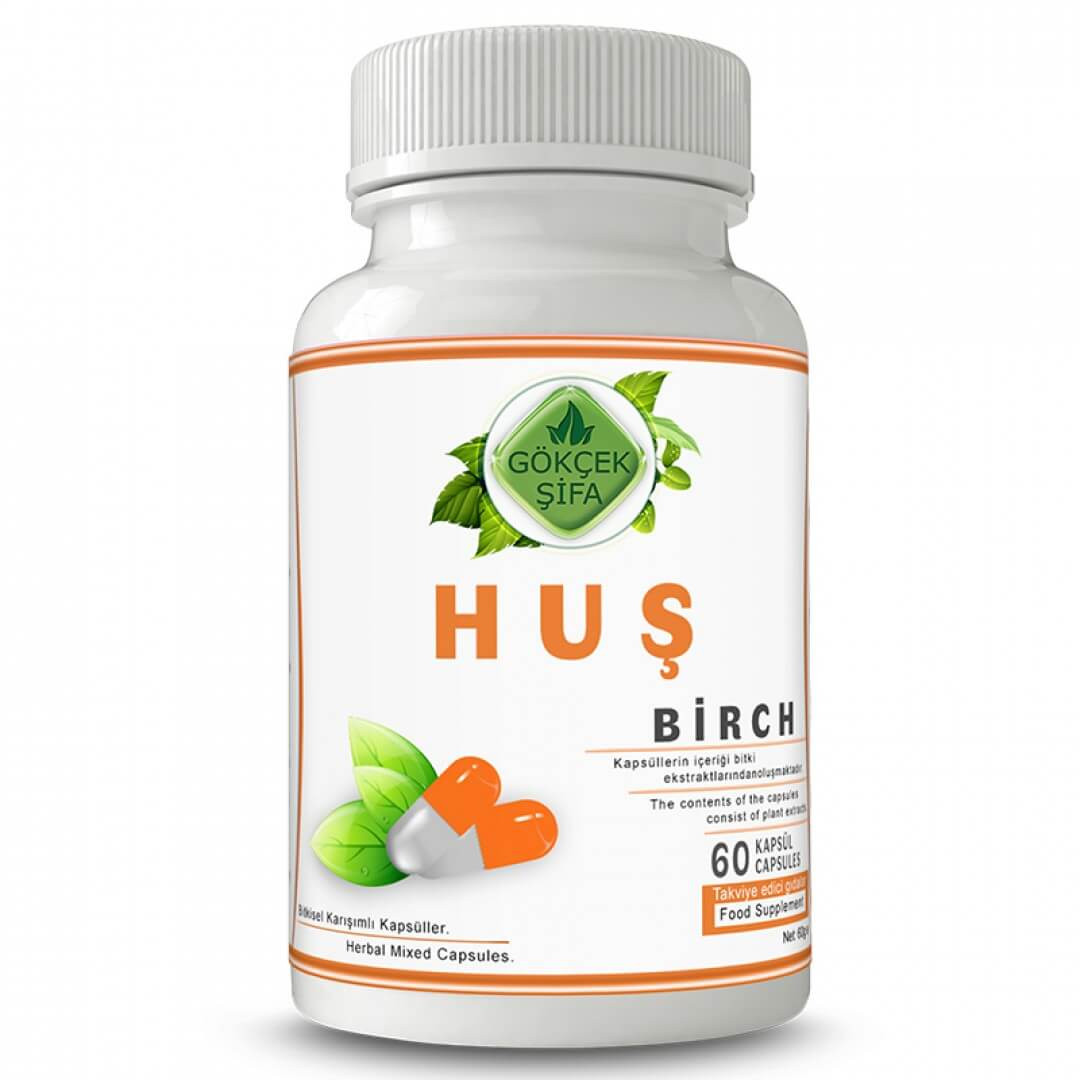 Huş Kapsül | Gökçek Şifa Market | İbrahim Gökçek | Bitkisel Ürünler