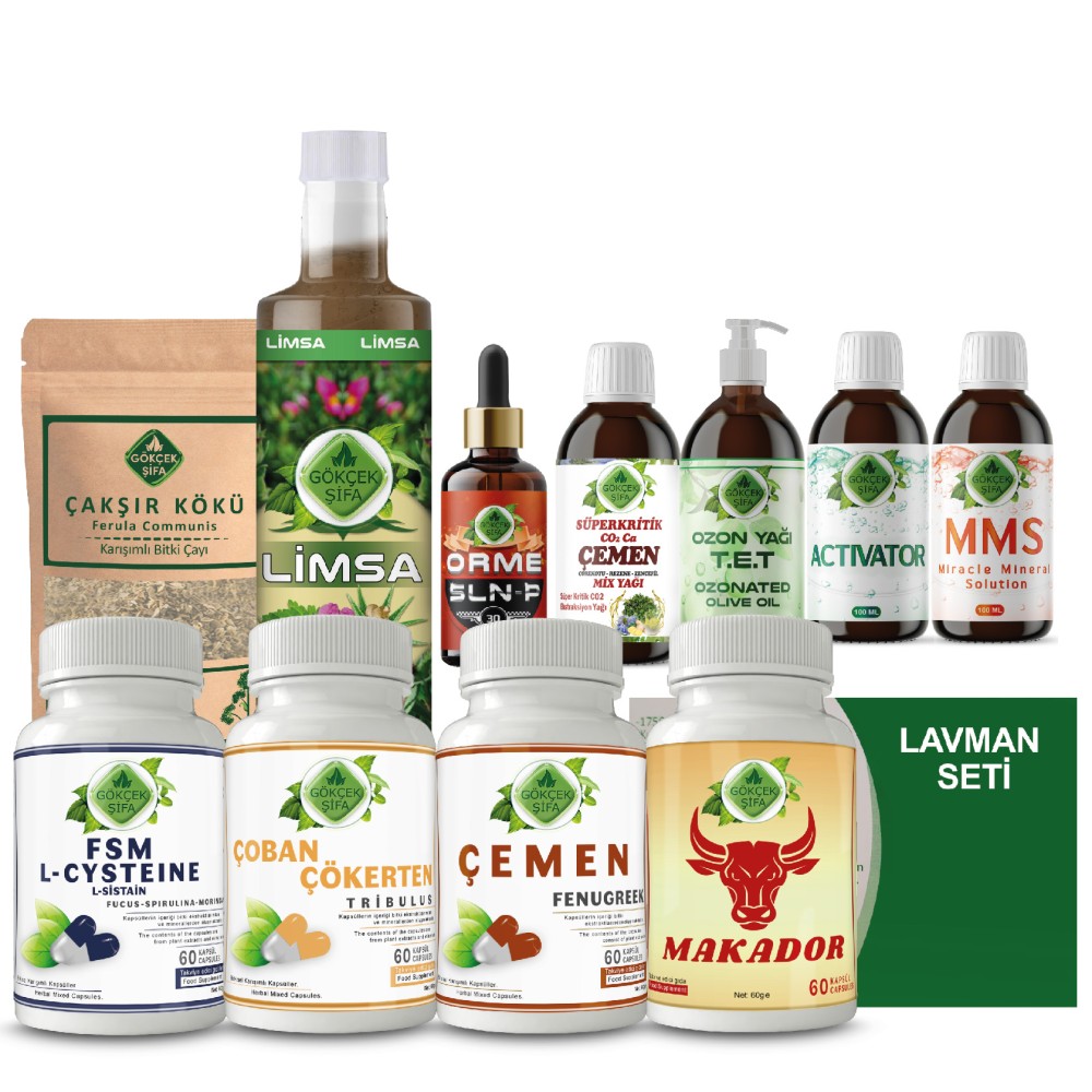 Makador - Lav Seti | Gökçek Şifa Market | İbrahim Gökçek | Bitkisel Ürünler