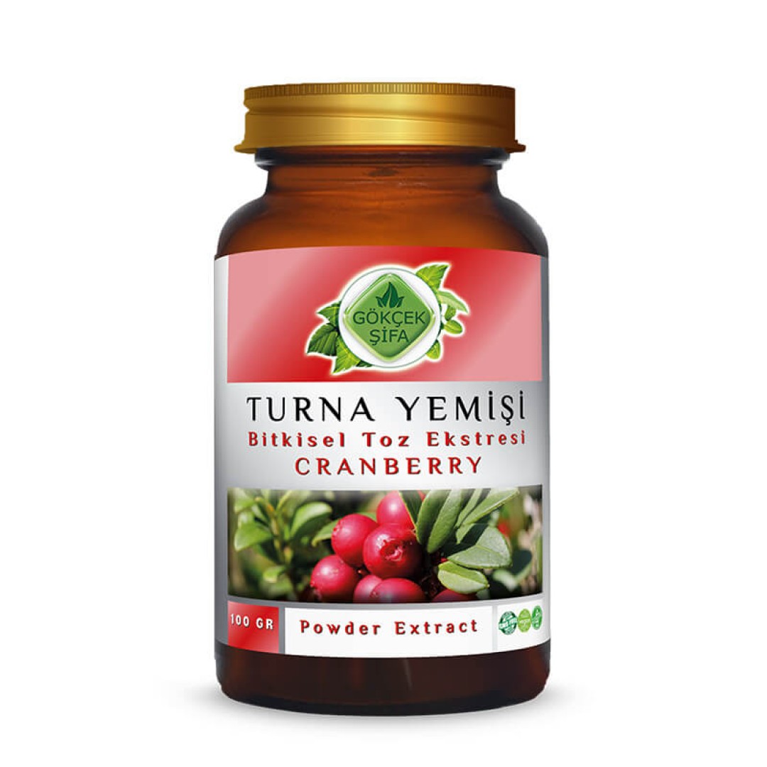 Turna Yemişi (Cran Berry) Toz Ekstresi 100 gr. Cam Kavanoz | Gökçek ...
