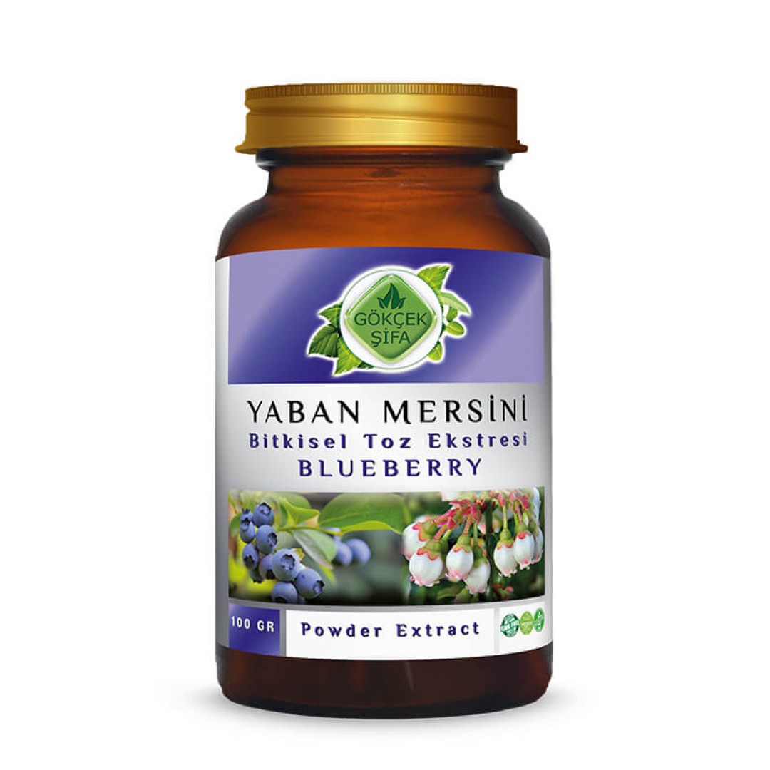 Yaban Mersini Toz Ekstresi 100 gr Cam Kavanoz | Gökçek Şifa Market ...